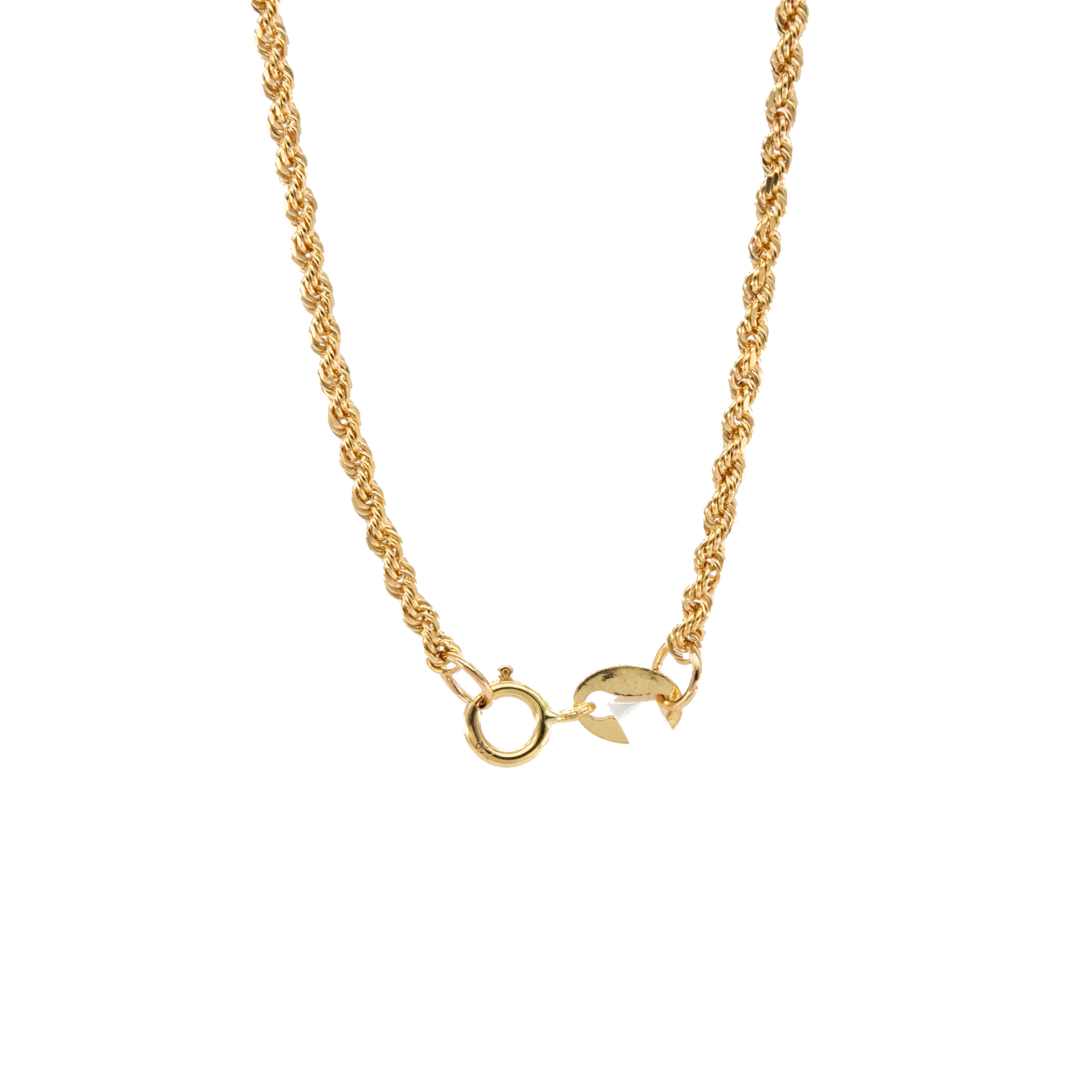 CADENA TEJIDO CORDON 18K