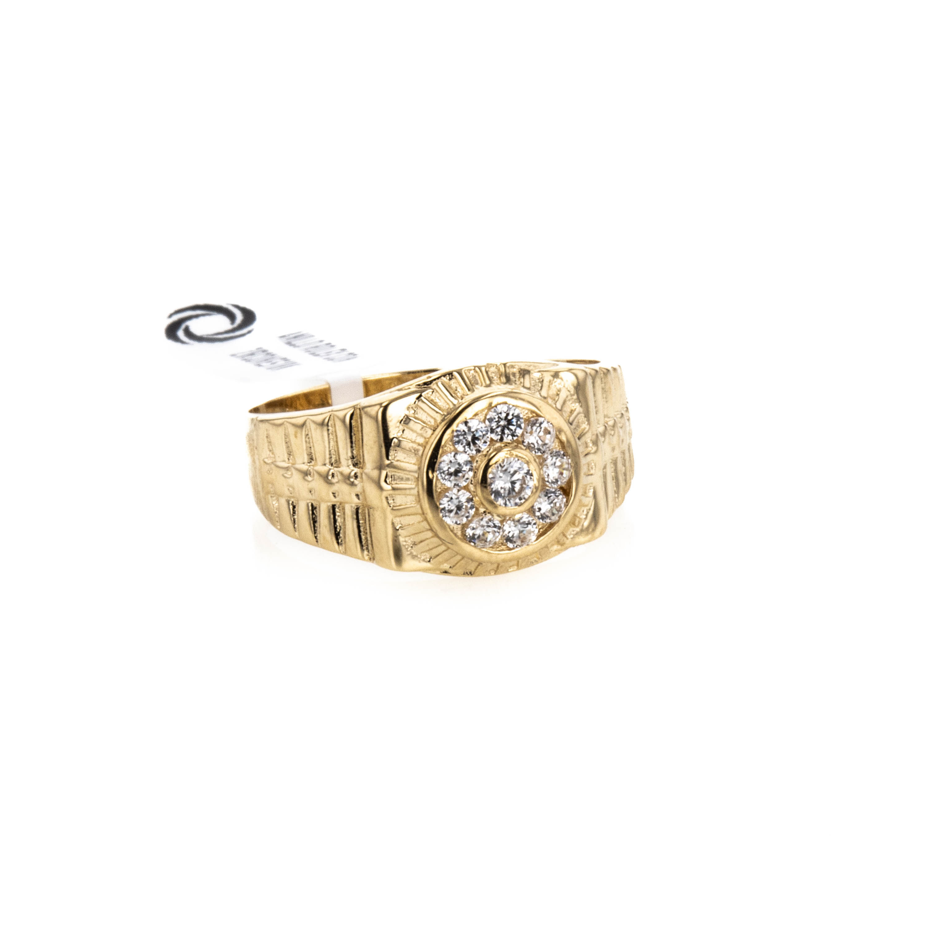 ANILLO ROLEX CON ZIRCONES 18K