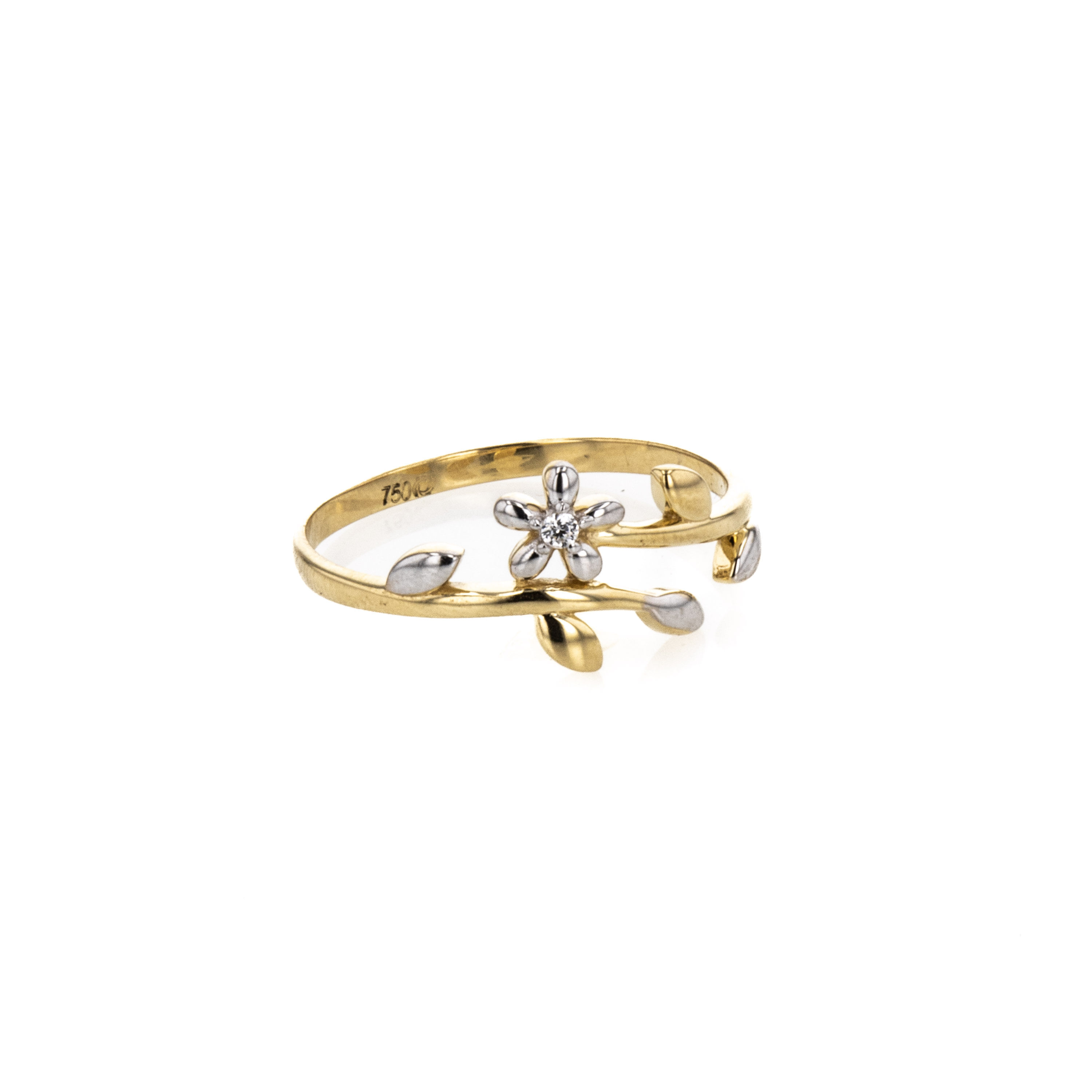 ANILLO FLOR 2 OROS TK