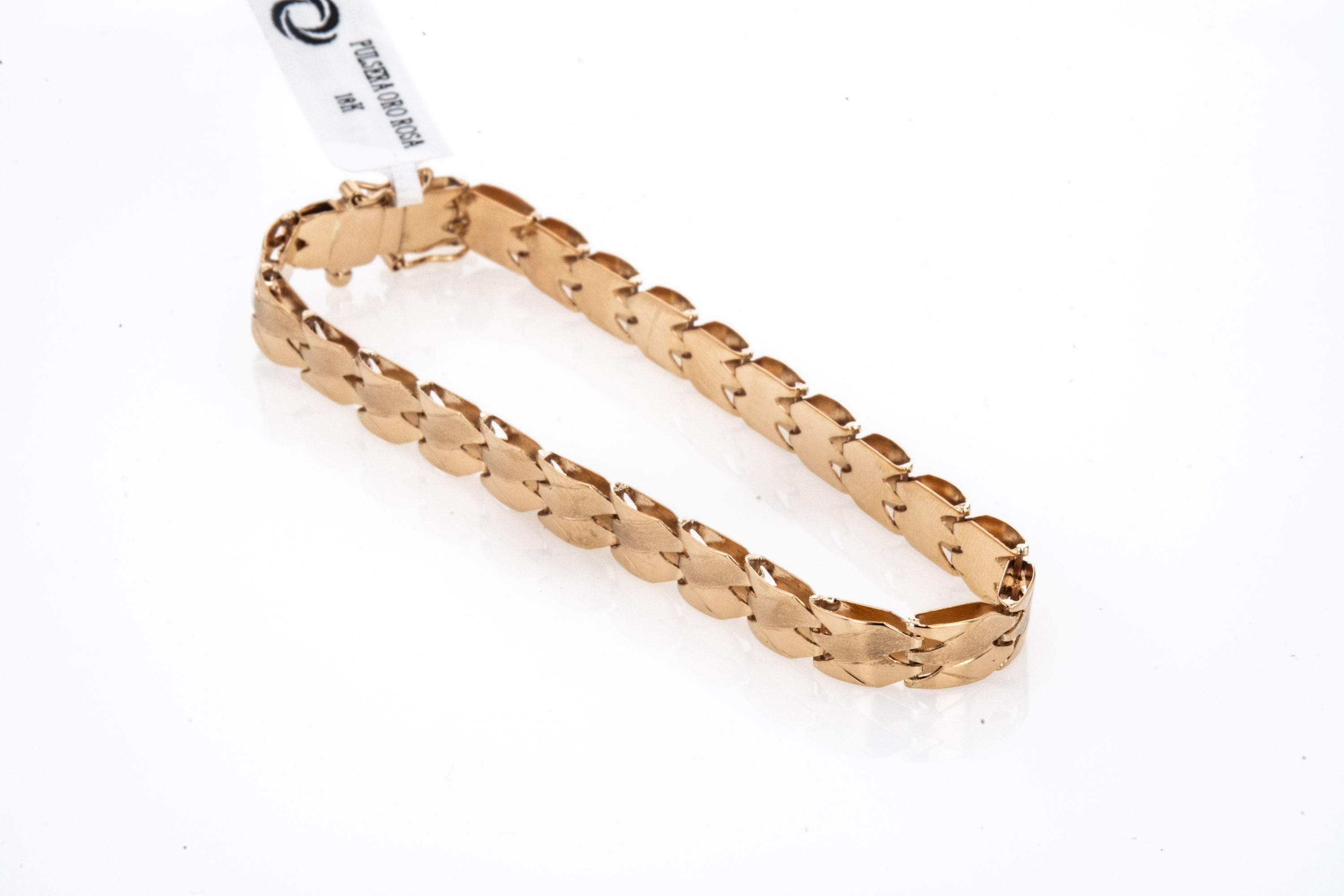PULSERA ORO ROSA 18K