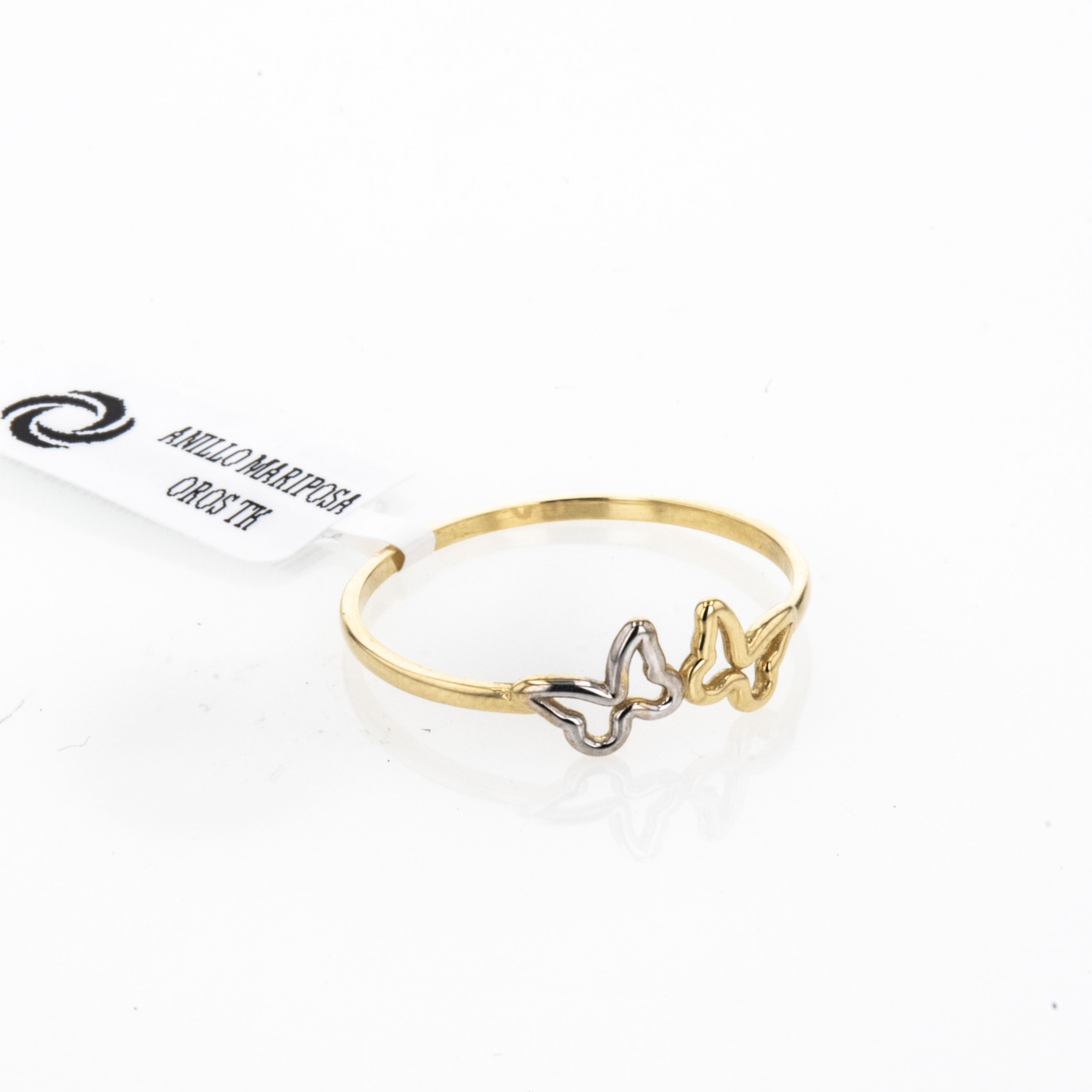 ANILLO MARIPOSA 2 OROS TK
