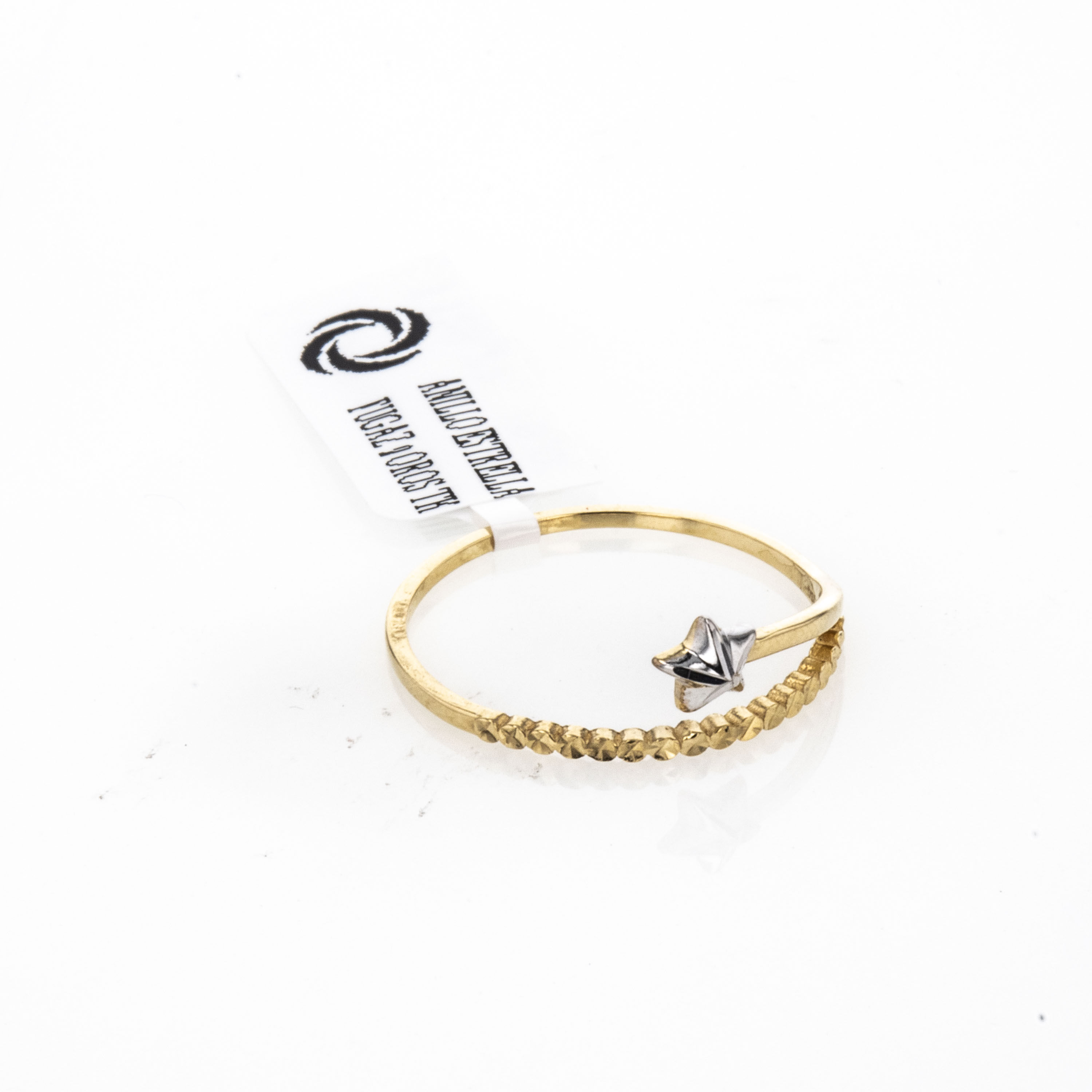 ANILLO ESTRELLA FUGAZ 2 OROS TK