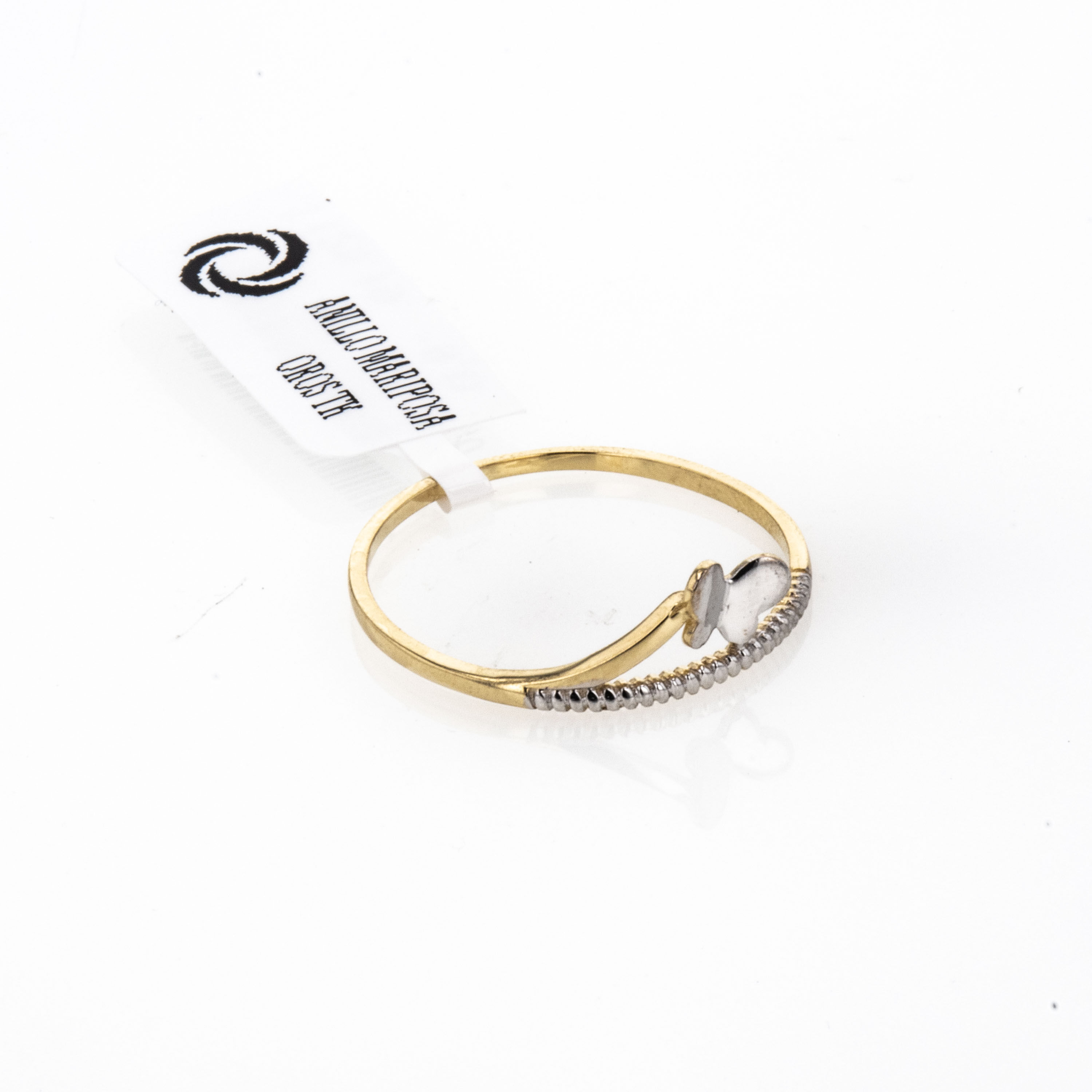 ANILLO 2 OROS MARIPOSA TK