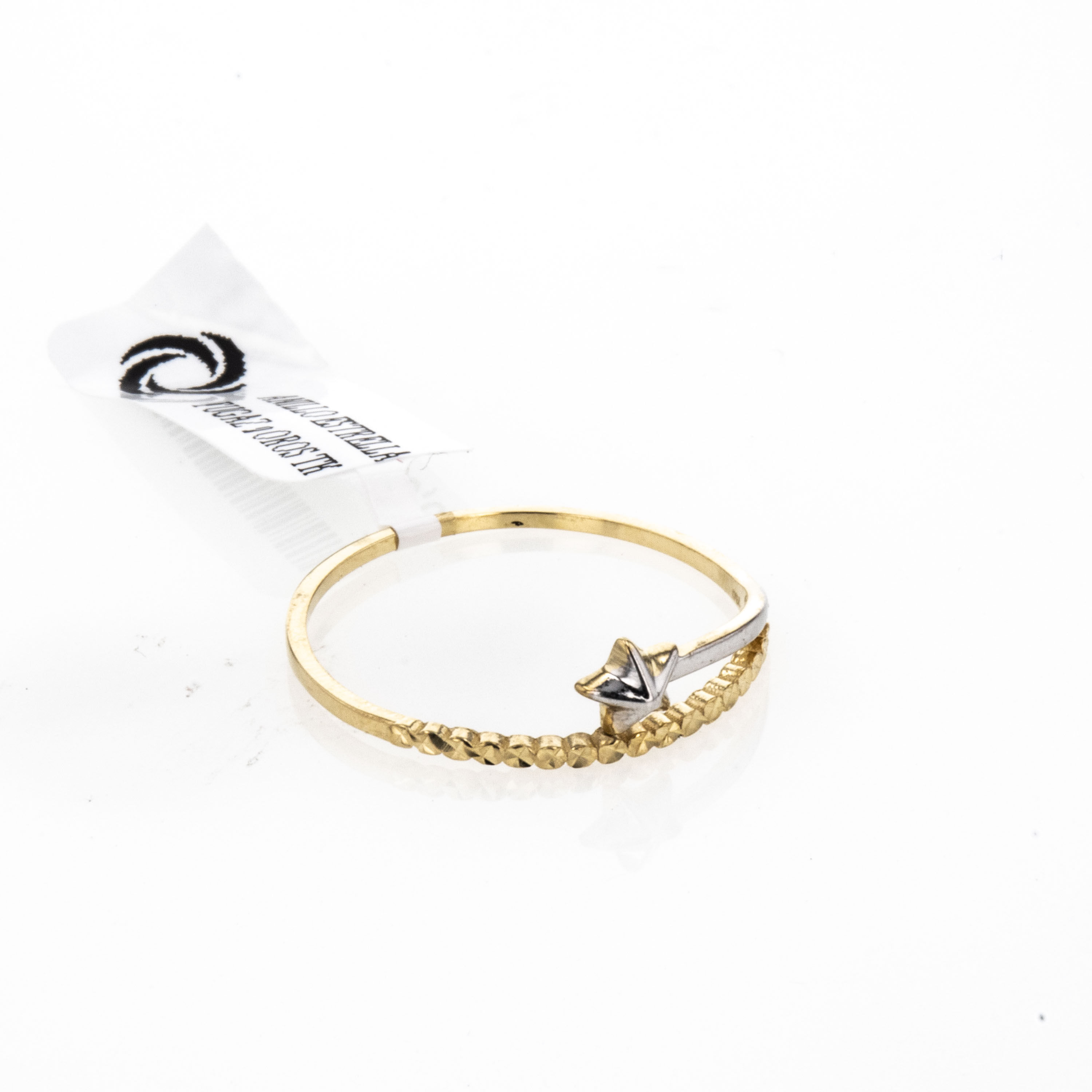 ANILLO ESTRELLA FUGAZ 2 OROS TK