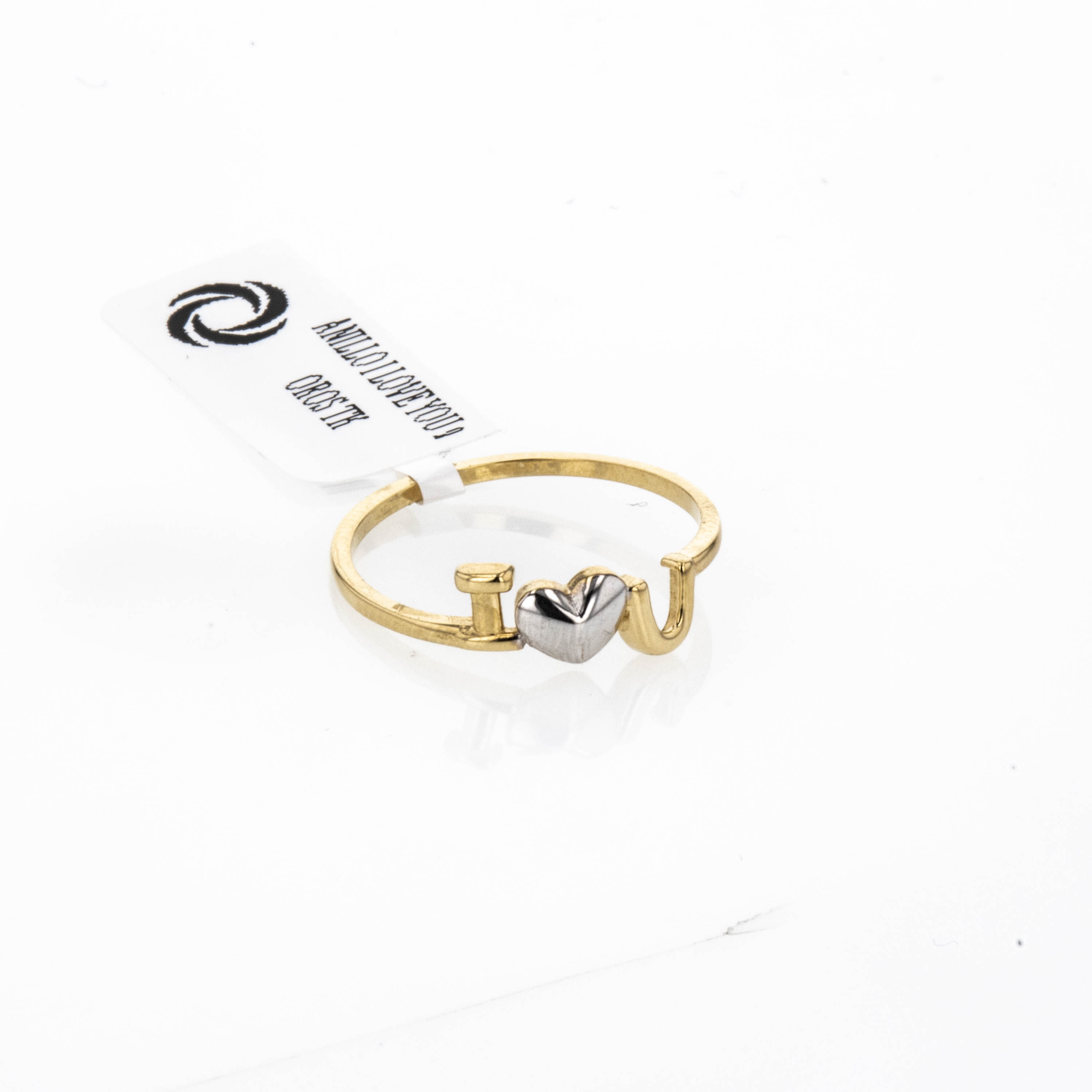 ANILLO I LOVE YOU 2 OROS TK