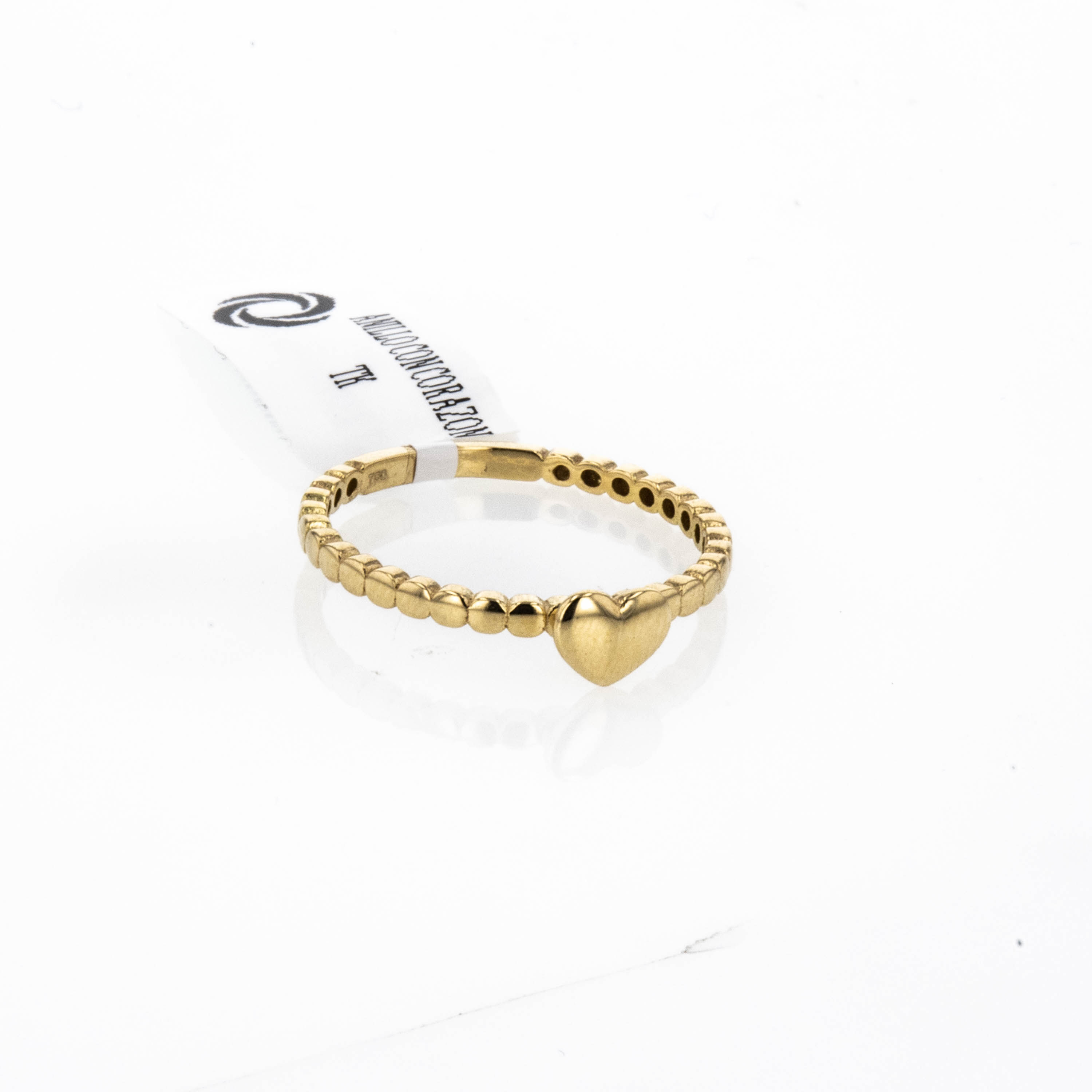 ANILLO CON CORAZON TK