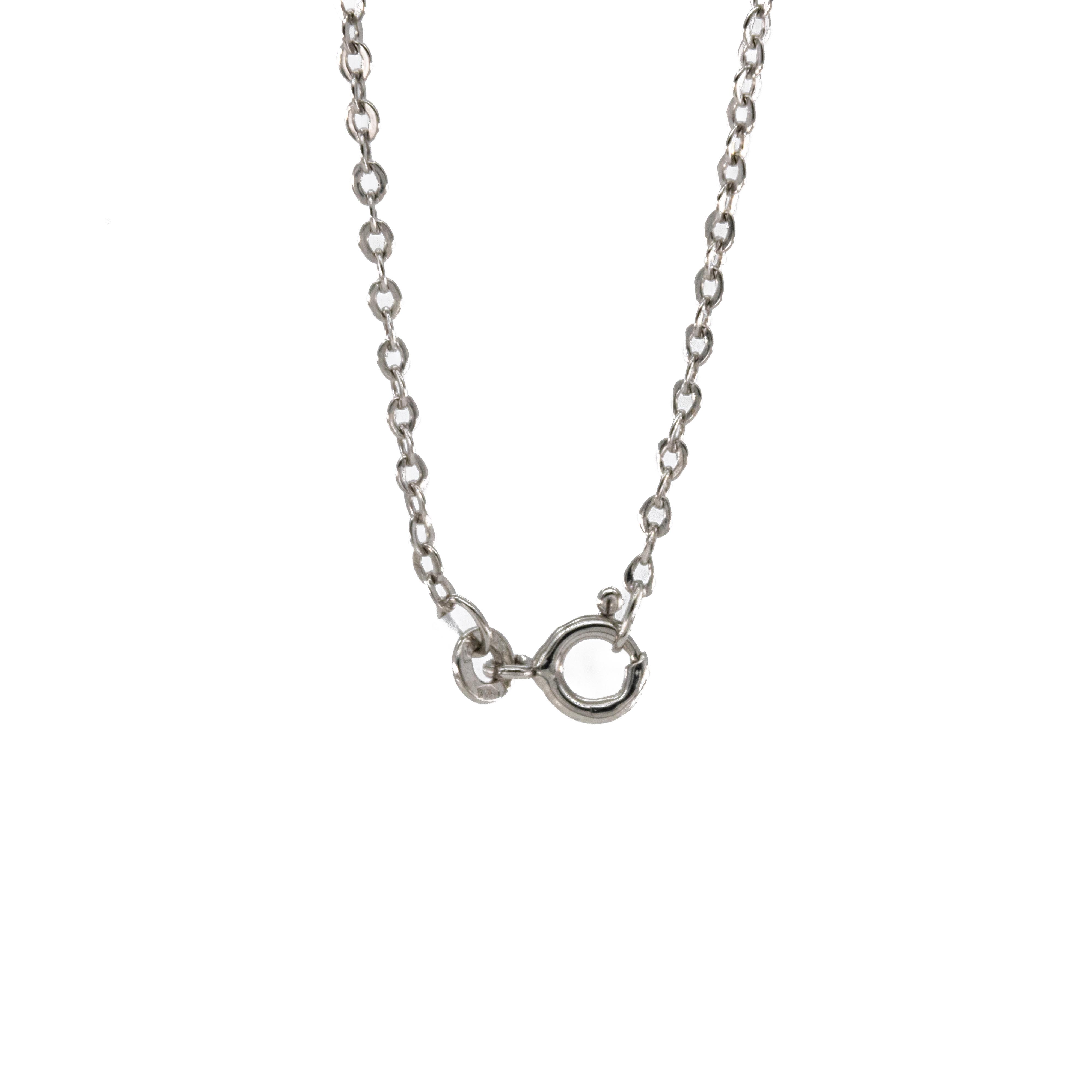 CADENA TEJIDO FORZADA 18K