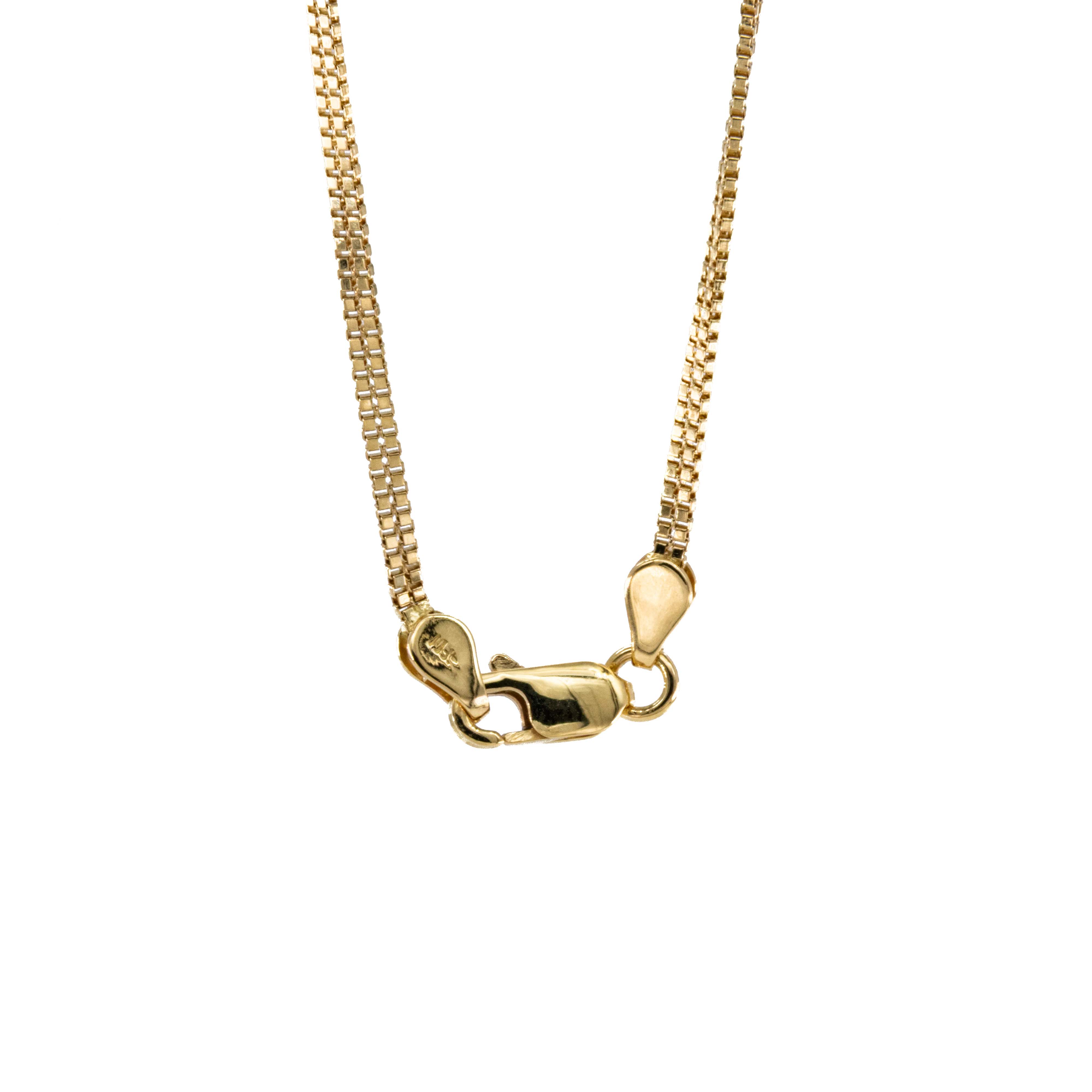 CADENA DOBLE CAJA 18K