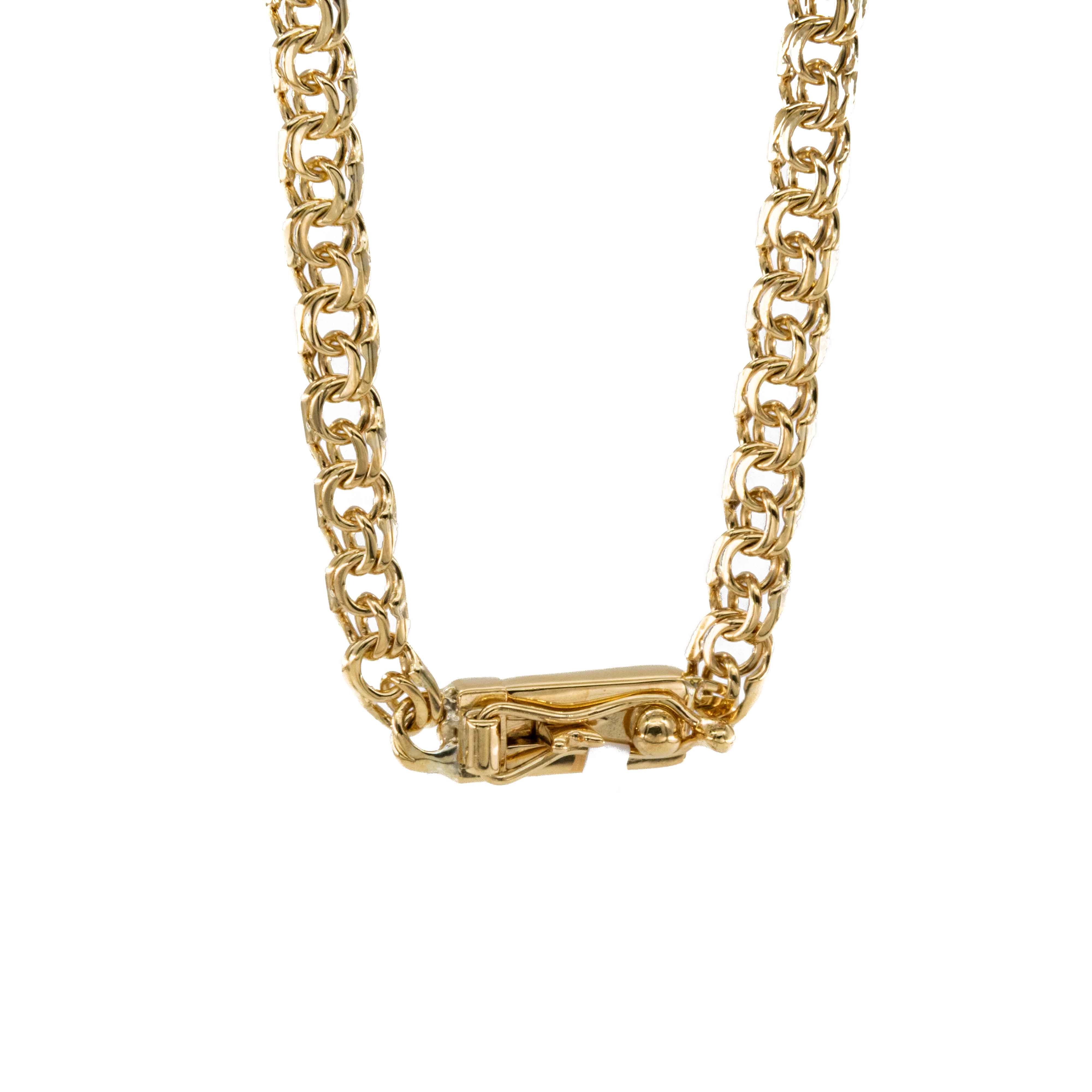 CADENA TEJIDO CHINO 18K